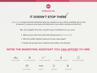 Enthuse.me web summit pitch deck | PPT