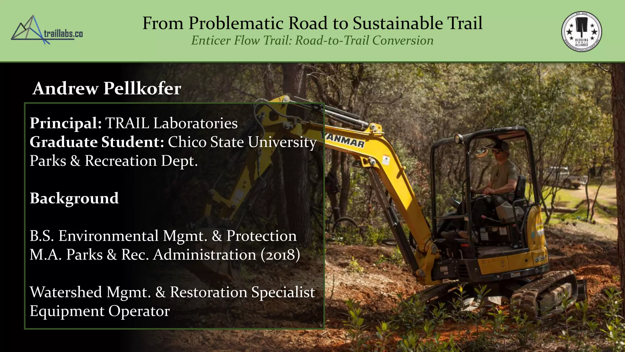 Enticer Trail: Road-to-Trail Conversion | PDF