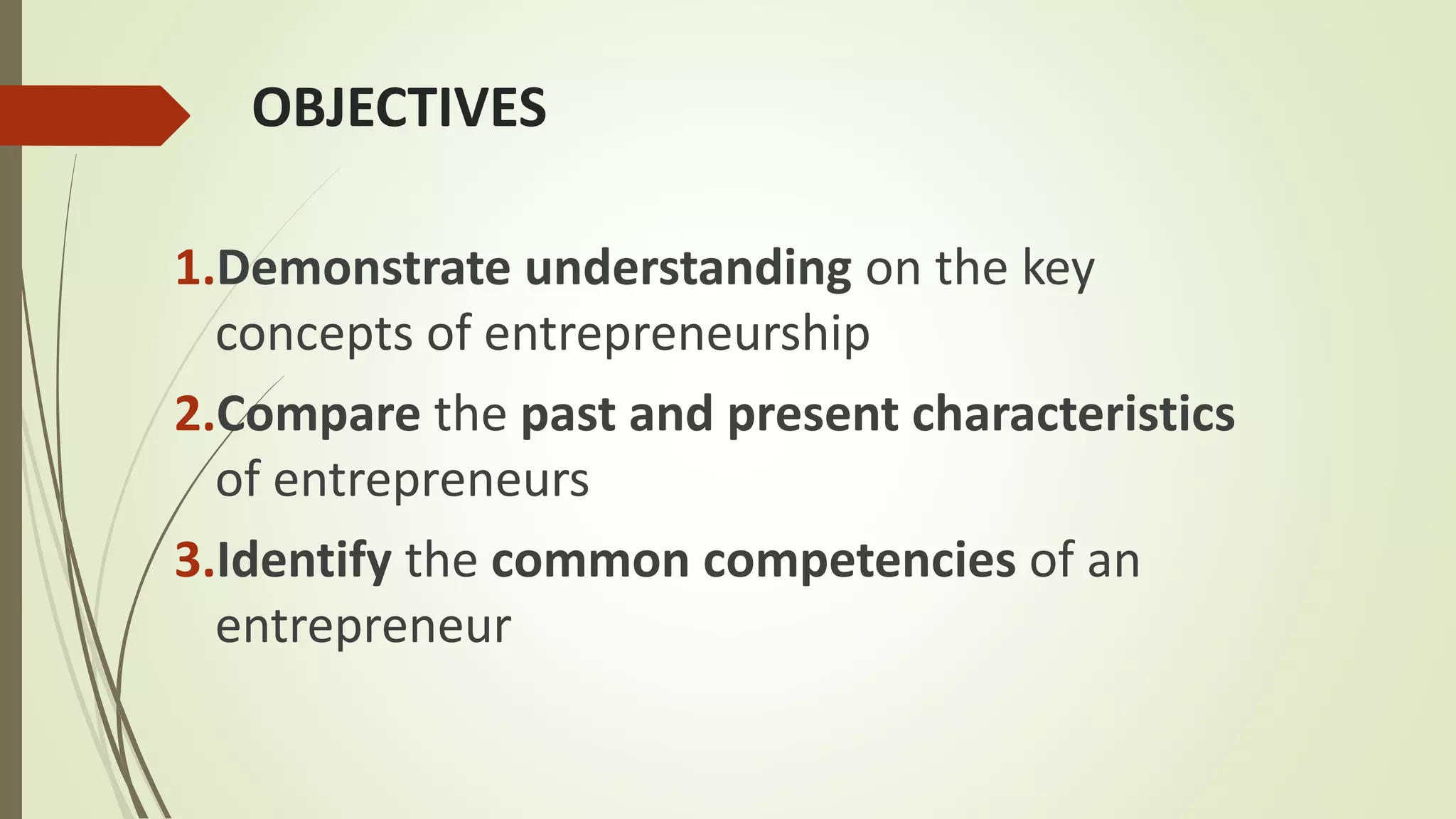 Entrepreneurship Introduction Part 2 - Key Concept & Common ...