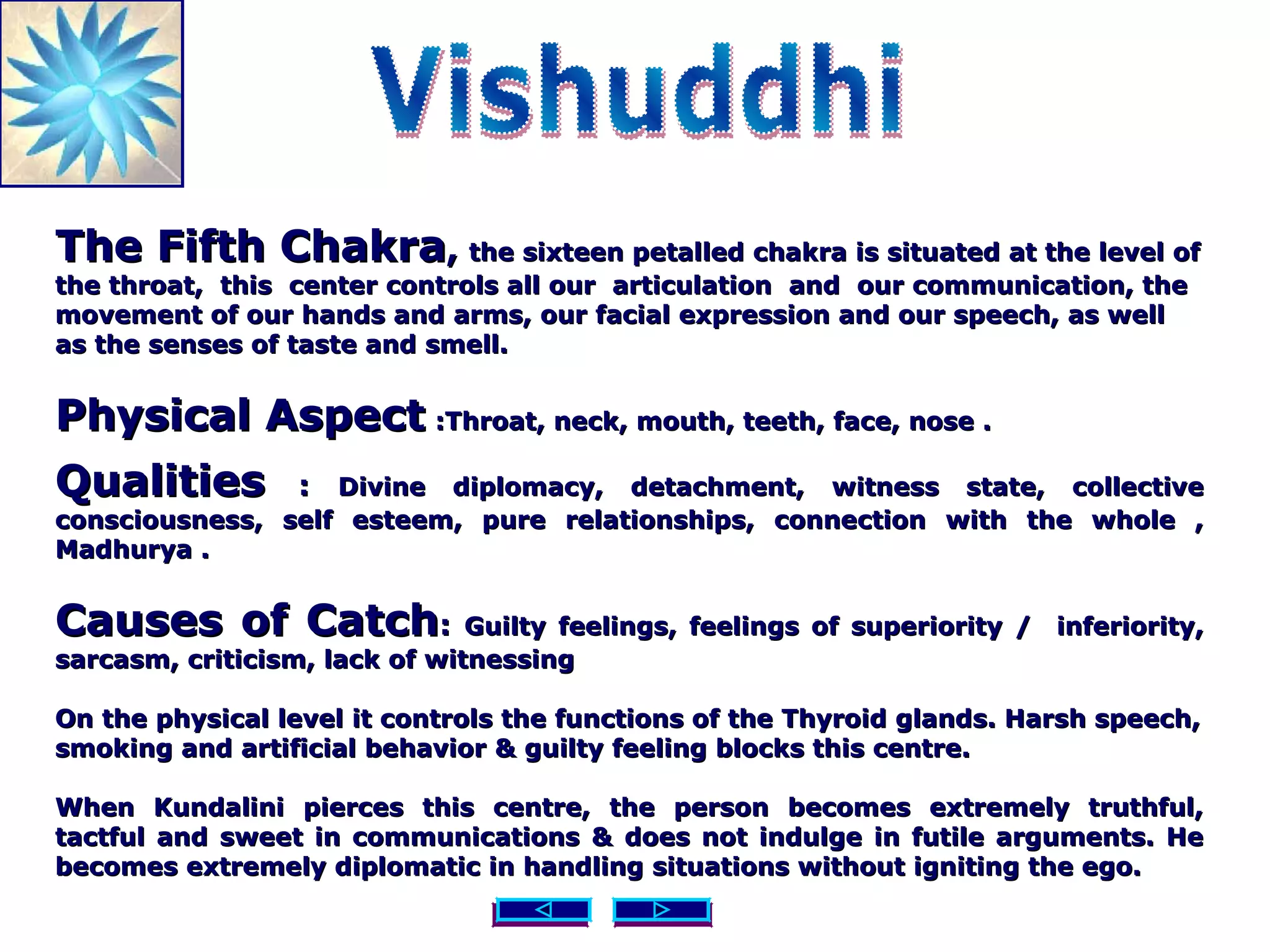 Sahaja Yoga : Chakras & Nadis - The Subtle System | PPT