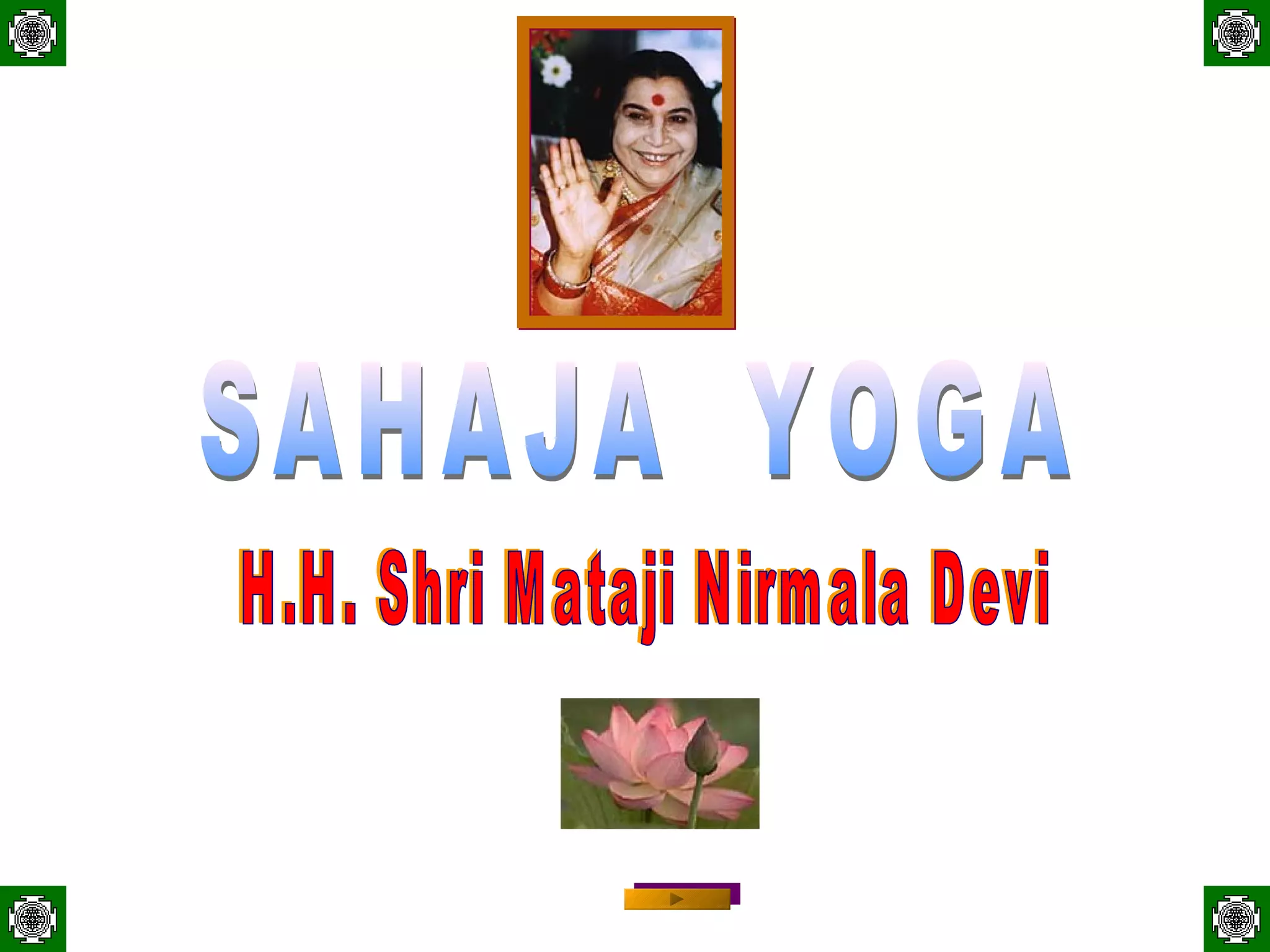 Sahaja Yoga : Chakras & Nadis - The Subtle System | PPT