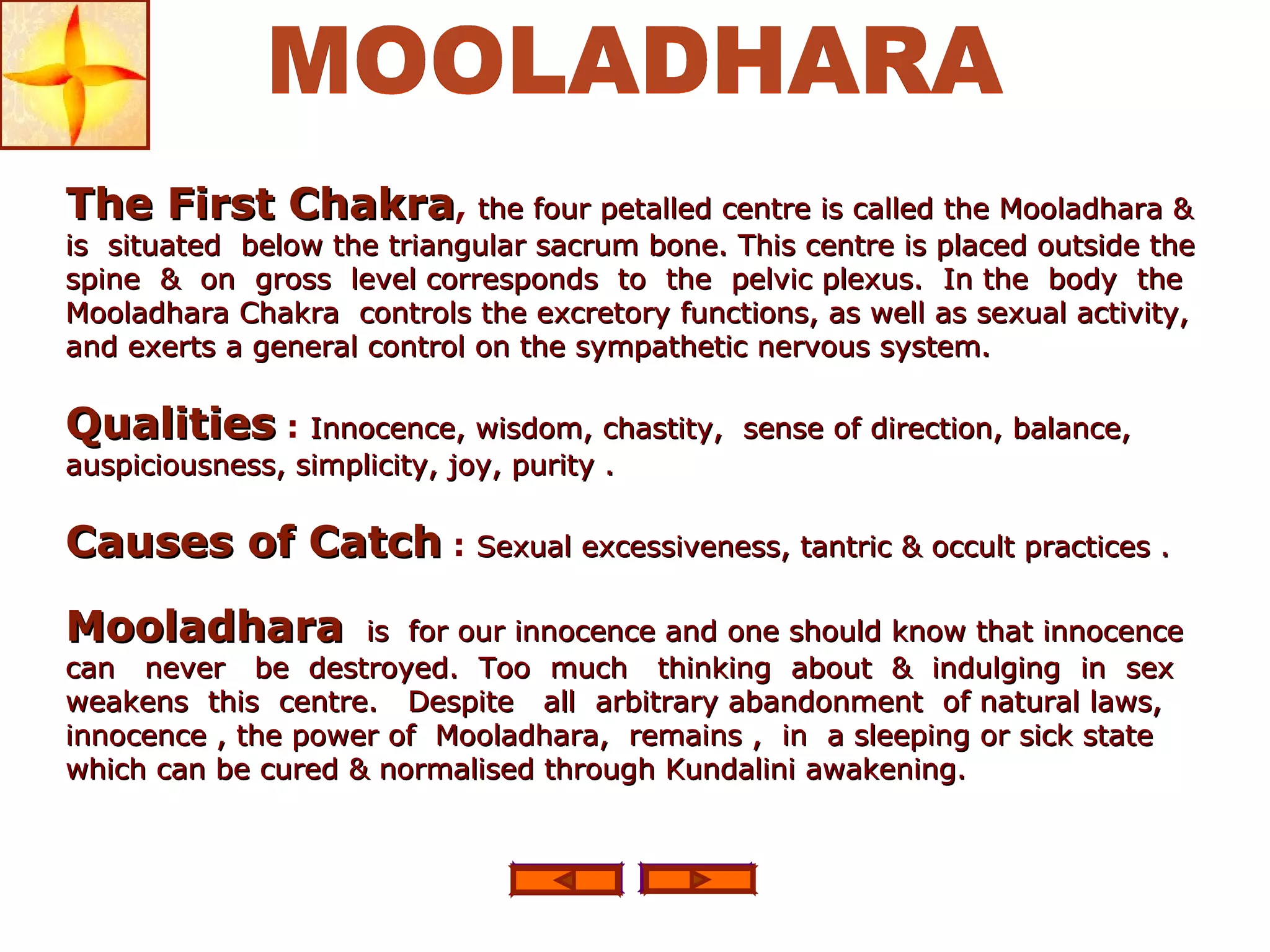 Sahaja Yoga : Chakras & Nadis - The Subtle System | PPT