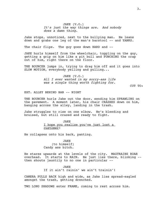 Avatar - Entire Script