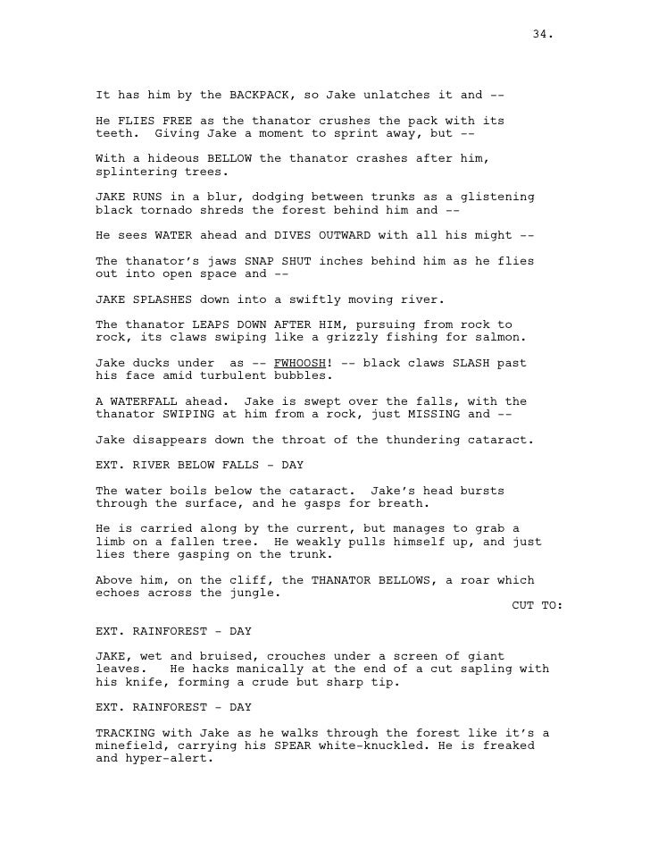 Avatar - Entire Script