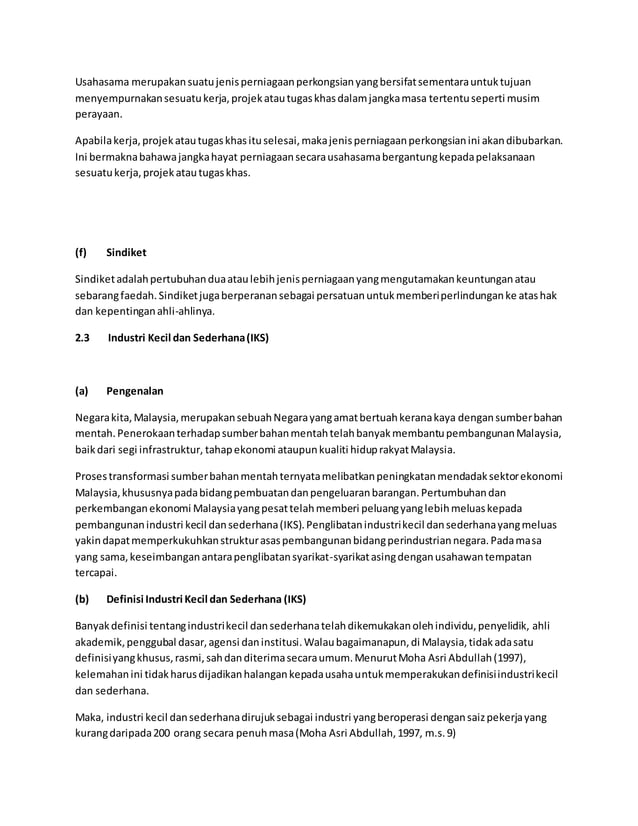 Entiti perniagaan | PDF