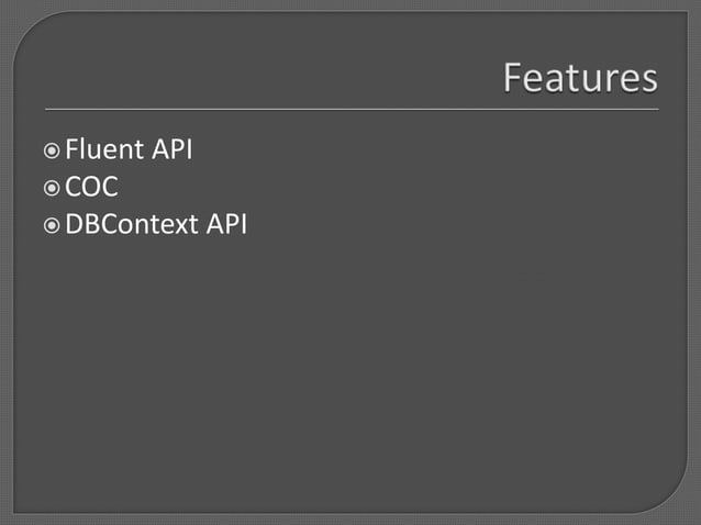 Entity framework-4.1-code-first | PPT