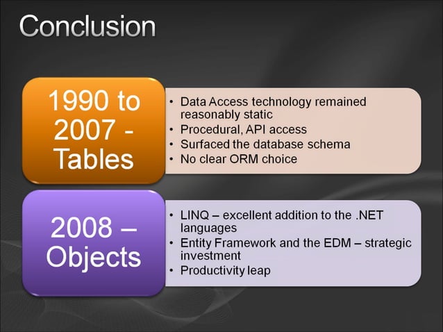 Entity Framework Overview | PPT