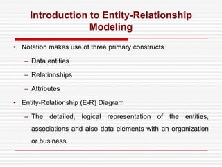 Entity relationship-diagrams | PPT