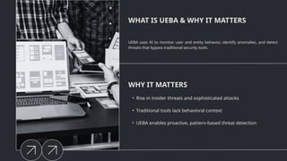 User and Entity Behavior Analytics (UEBA) | PPT
