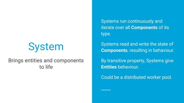 Entity Component Systems | PDF