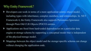 Entity framework | PPT