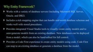 Entity framework | PPT
