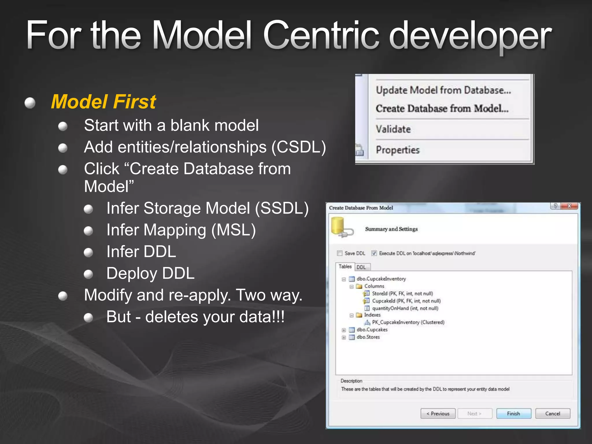 Entity Framework V1 and V2 | PPTX