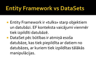 Data Access using Entity Framework | PPT