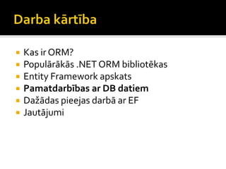 Data Access using Entity Framework | PPT