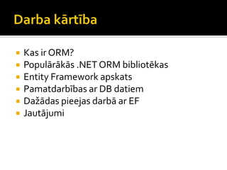 Data Access using Entity Framework | PPT