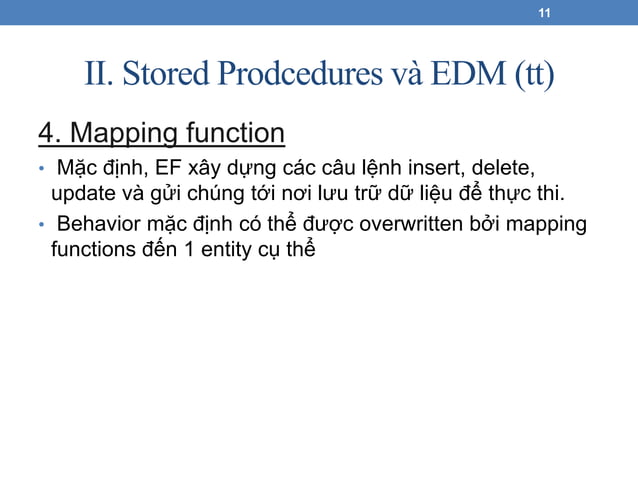 Entity Framework 4 Ppt