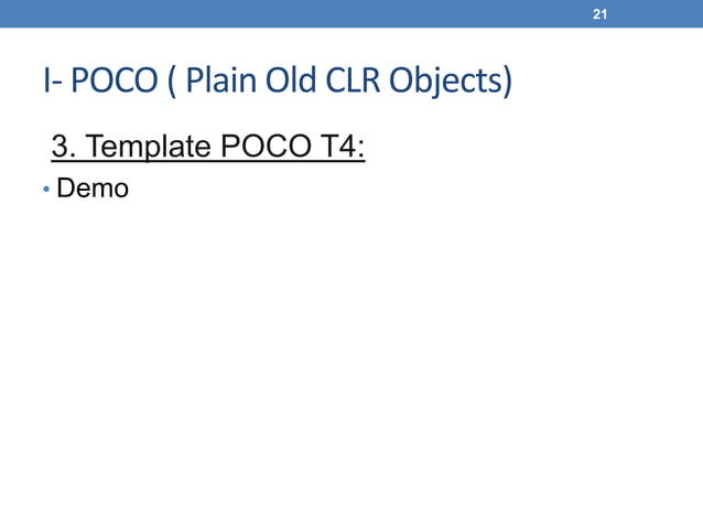 Entity Framework 4 Ppt