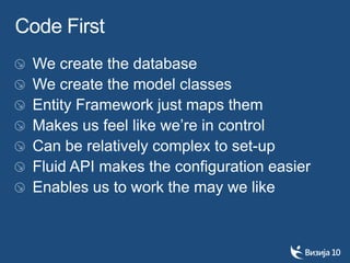 Entity Framework 5 - Code First | PPT