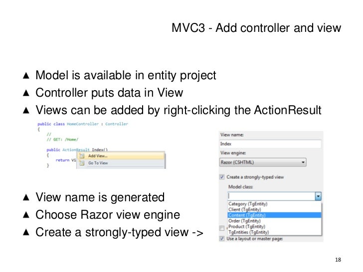 Entity framework and how to use it