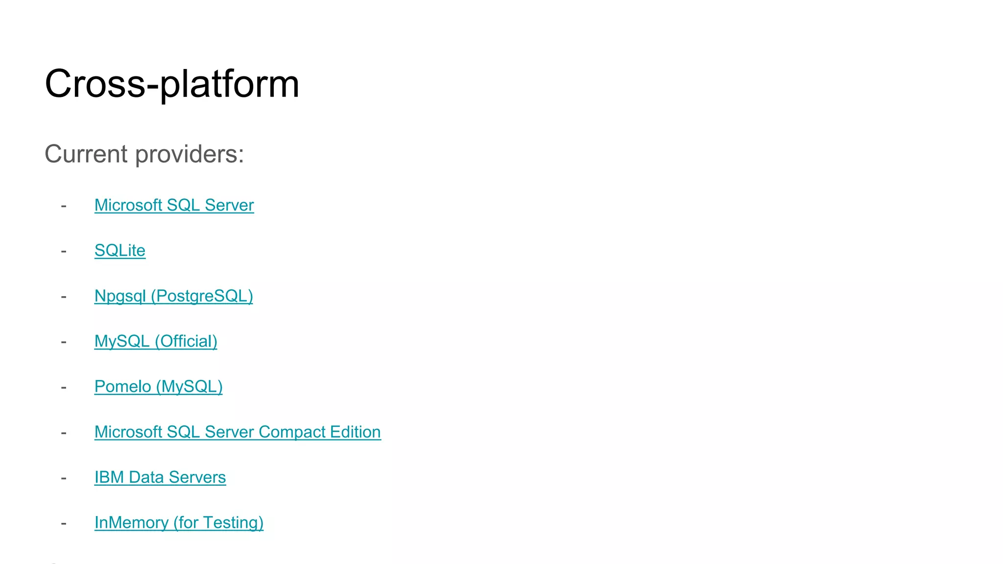 Academy PRO: Entity Framework Сore | PPTX | Databases | Computer Software and Applications