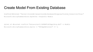 Academy PRO: Entity Framework Сore | PPT