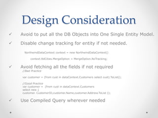 Entity framework | PPT