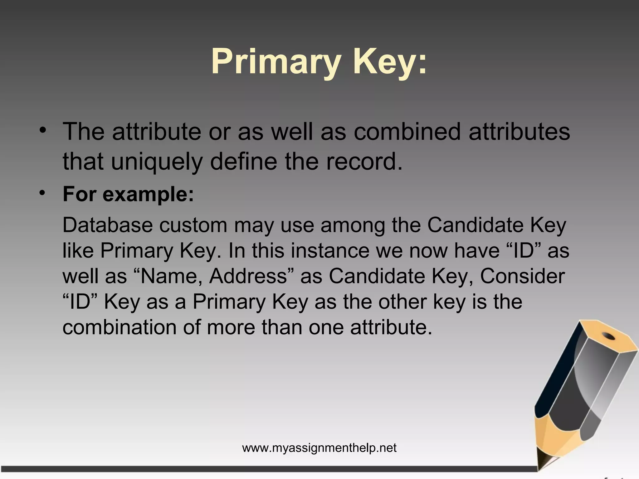 Entity relationship diagram for dummies | PPT
