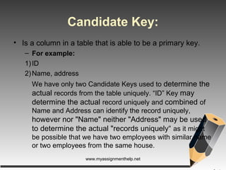Entity relationship diagram for dummies | PPT