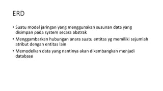 Entity relationship diagram | PPT