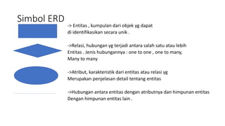 Entity relationship diagram | PPT