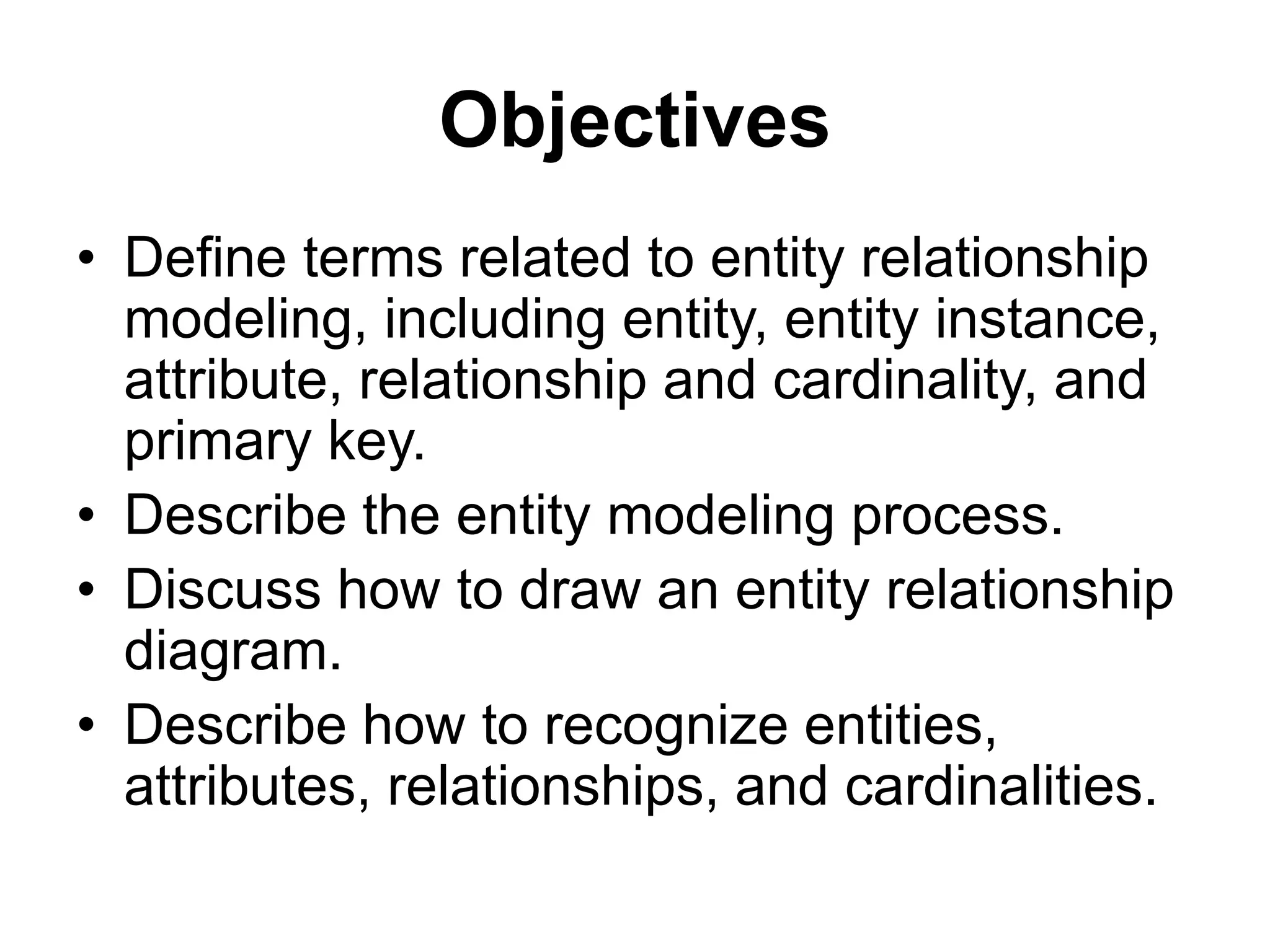 Entity relationship diagram (erd) | PPT