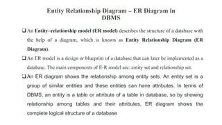 Entity Relationship Diagram – ER Diagram in DBMS.pptx
