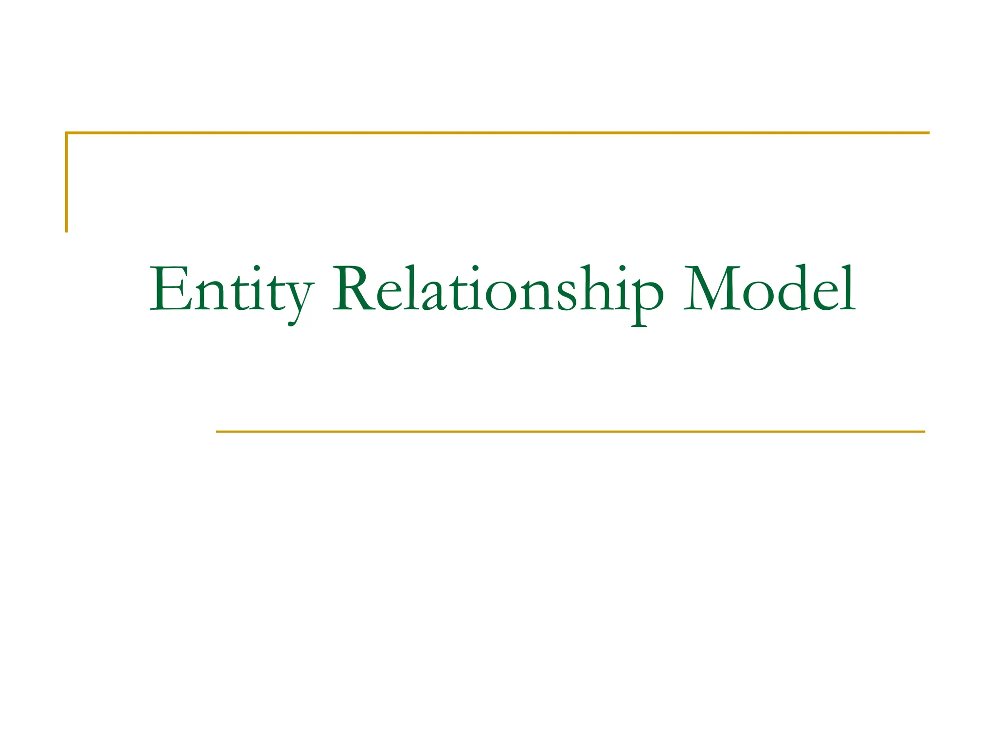 Materi ERD (Entity Relationship Diagram) | PPT