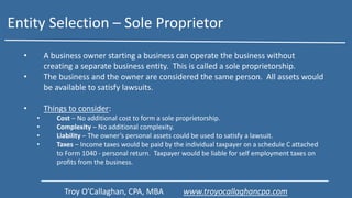 Entity selection | PPTX