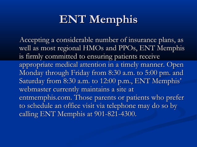 Ent memphis by rande lazar md | PPT