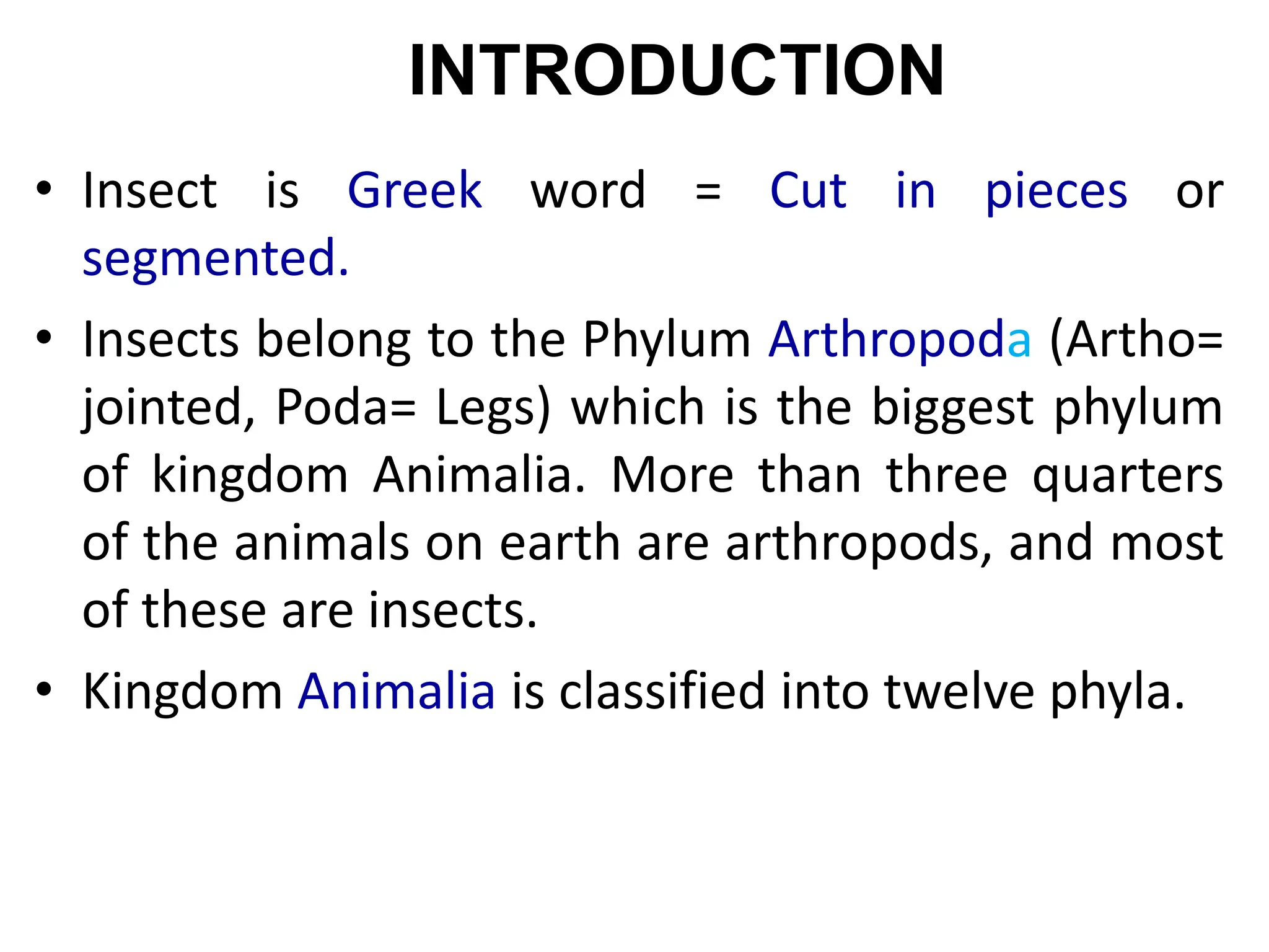 fundamental of entomology all in one topics of entomology | PPTX