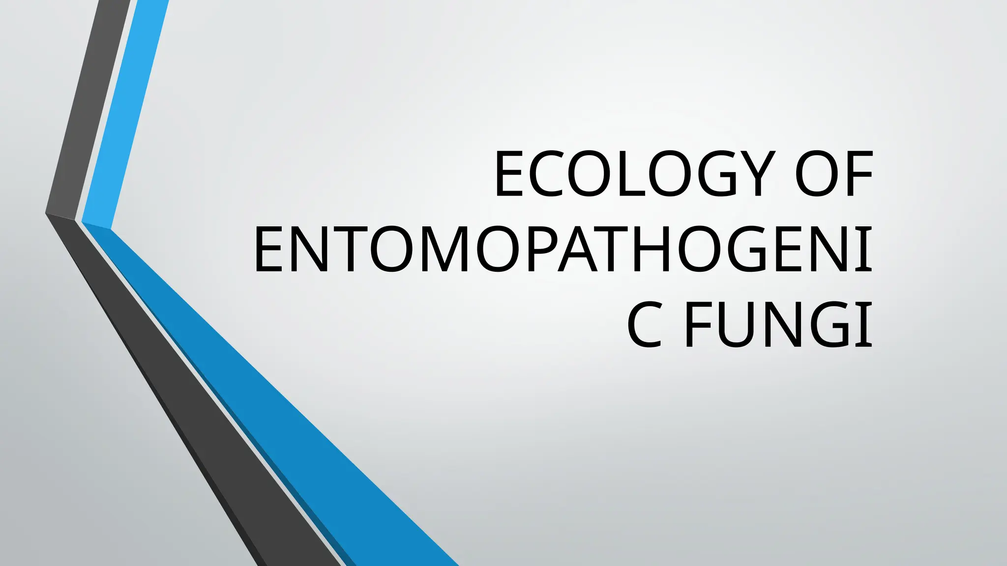 Ecology of Pathogenic Fungi | Fungal entomopathogens’ interactions with ...