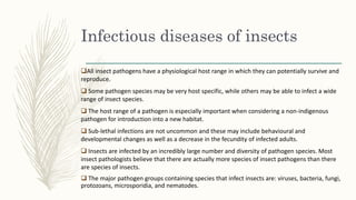 Entomopathogenic protozoa and spiroplasma | PPTX