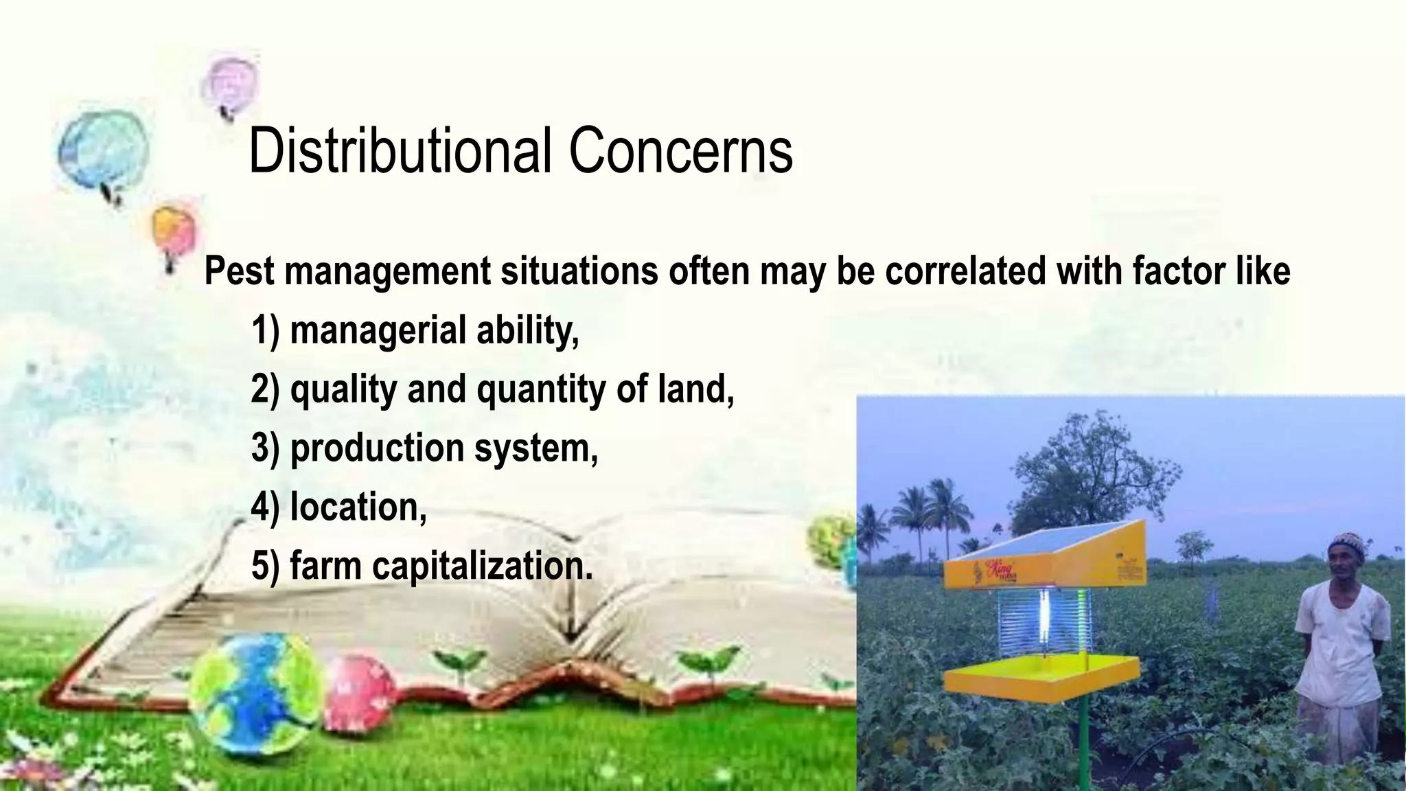 Economic consideration of integrated pest management | PPTX