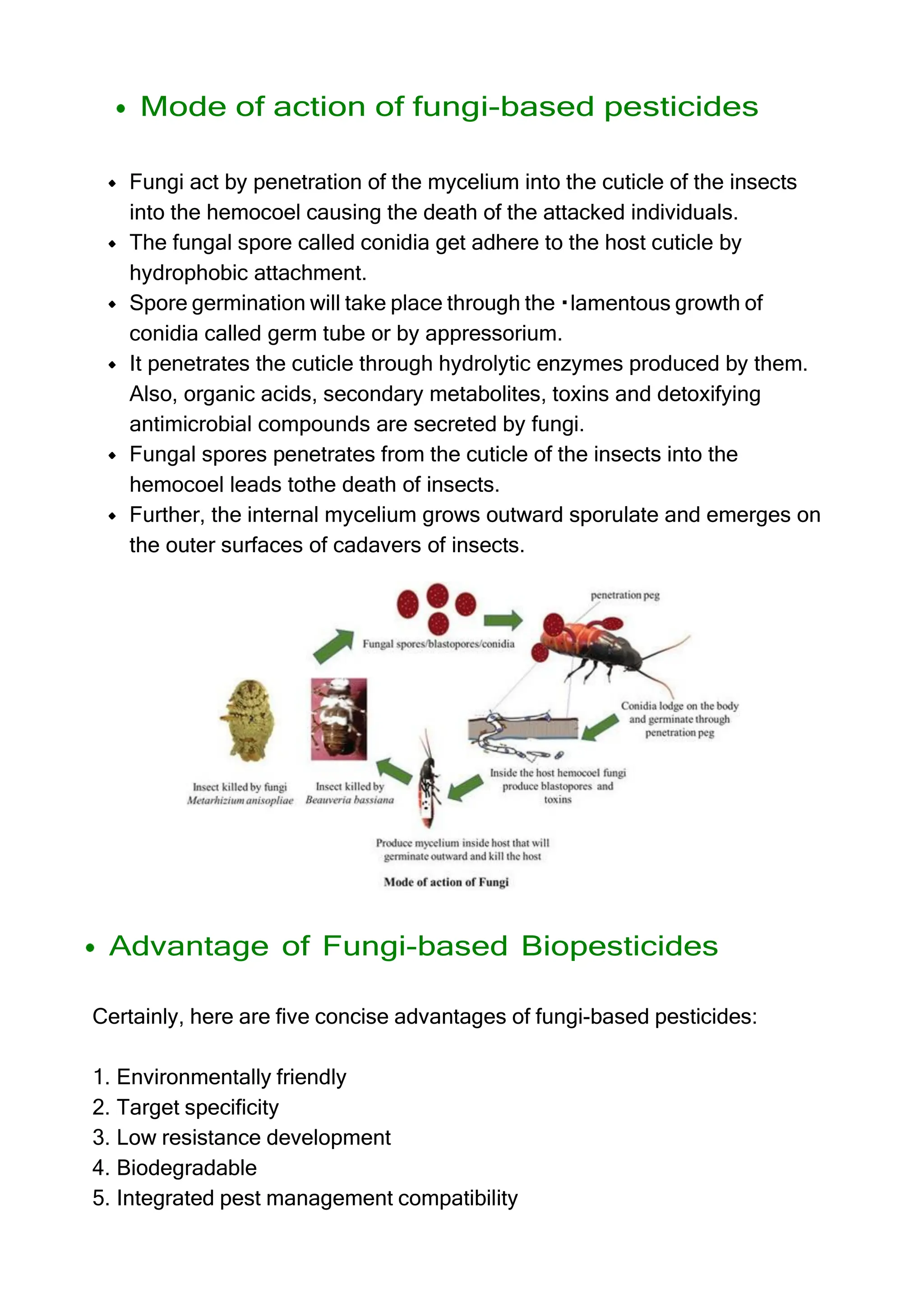 Biopesticides for insect control in Agriculture | PDF