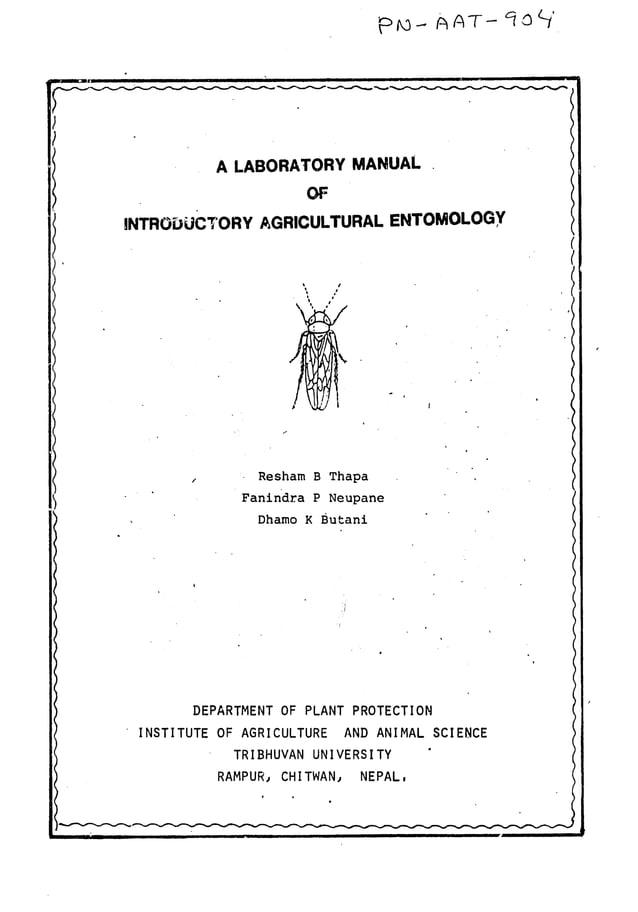 Entomology handbook for students and lectures | PDF | Beekeeping | Hobbies & Interests