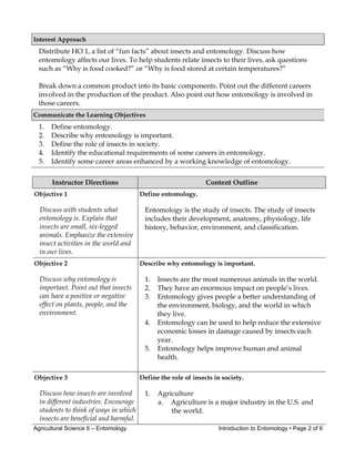 Entomology integrated mag management stsyem | PDF