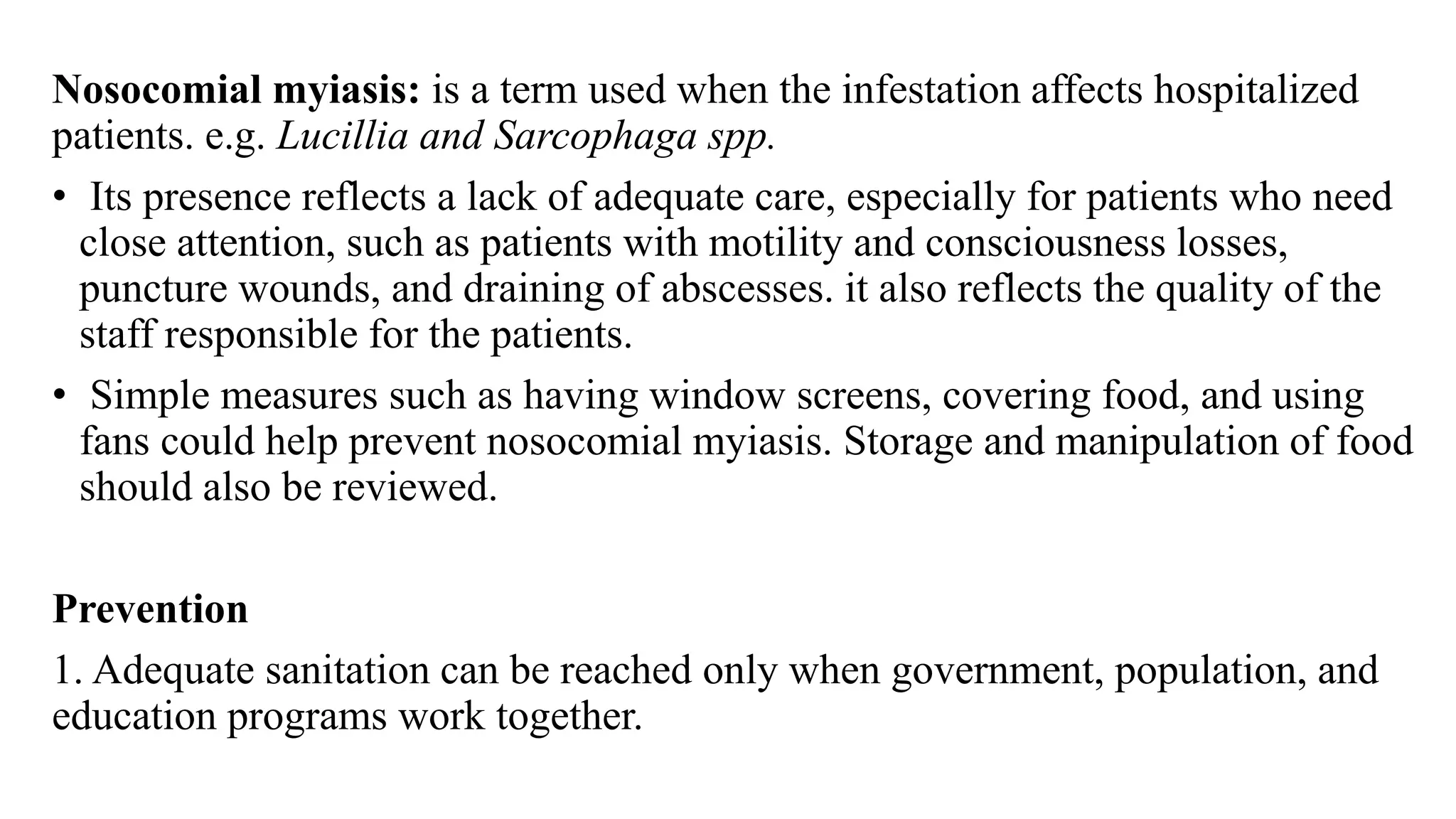 ENTOMOLOGY (MYIASIS) - INFECTION OF HUMAN TISSUE BY MAGGOTS.pptx