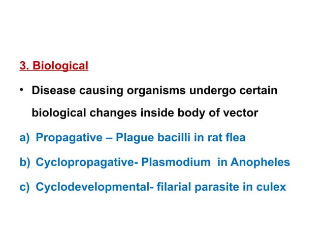 Medical Entomology Vector Bionomics.pptx | Infectious Diseases ...