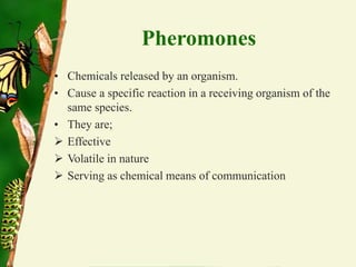 Sensory organs and nutritive requirement of insects | PPTX