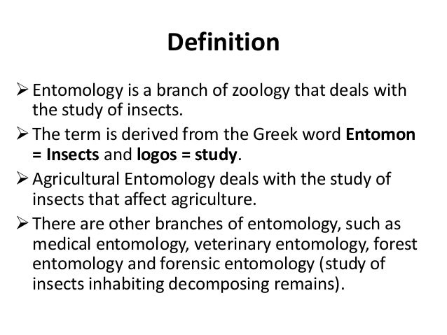 Introductory Entomology (ENT 201)