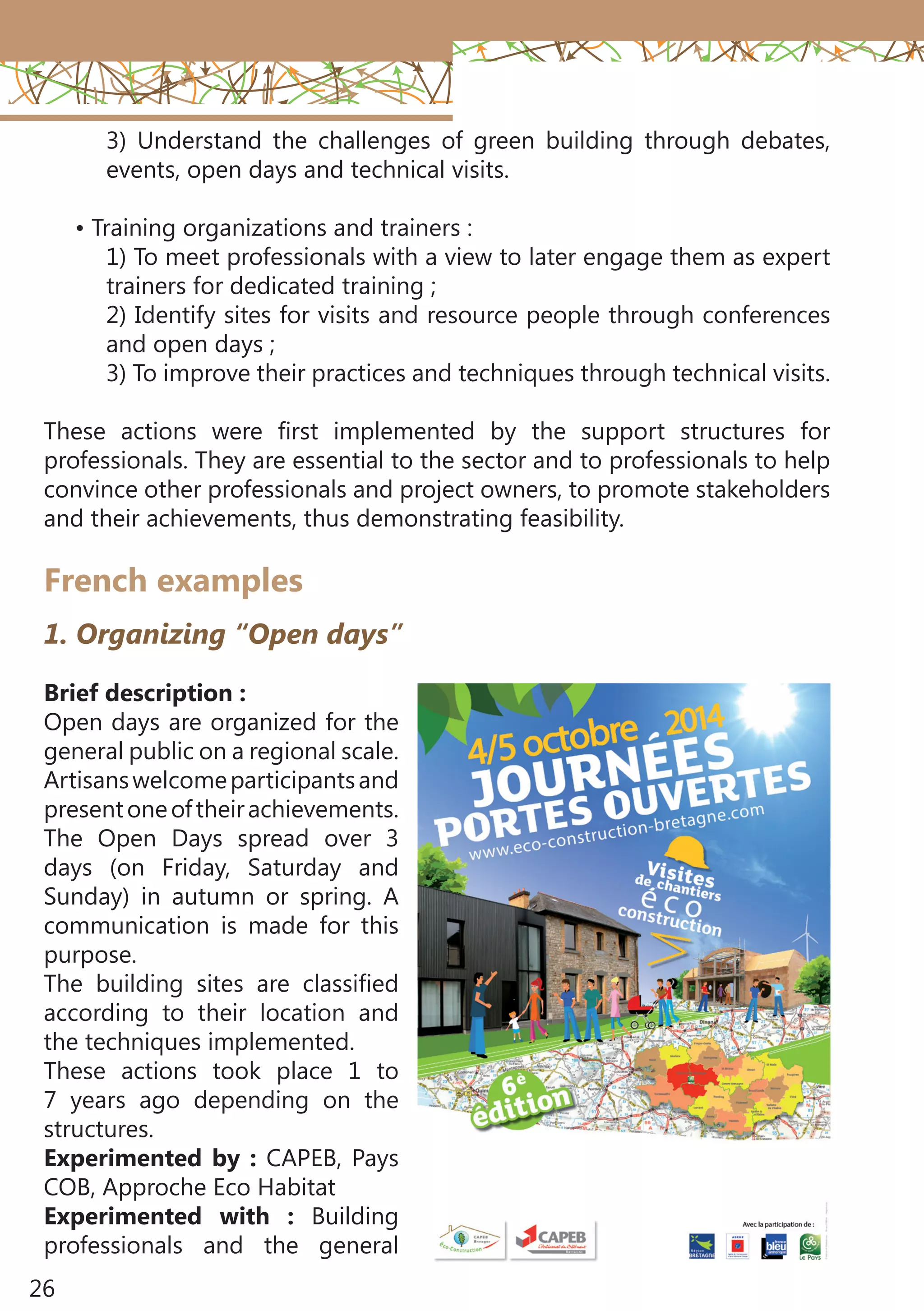 Booklet supporting methods sustainable construction | PDF