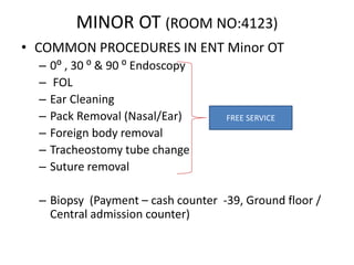 Ent opd | PPTX