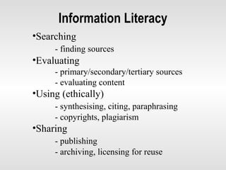 Information literacy and internet use for entomologists | PPT
